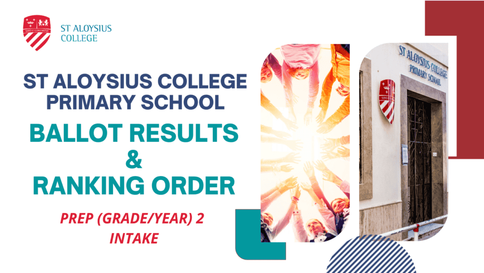 Ballot results and Ranking Order: Primary School - Prep 2 Intake 2022/ ...