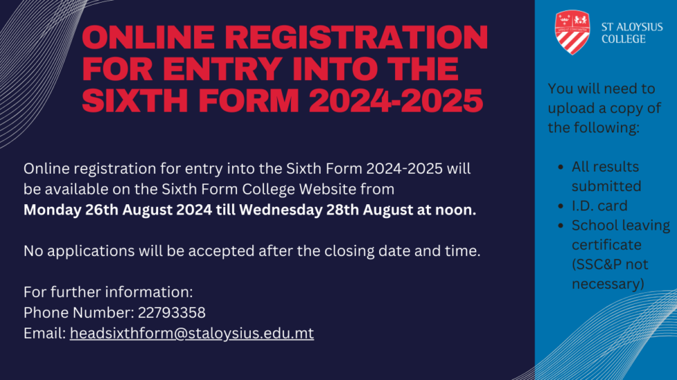 Sixth Form - St Aloysius College