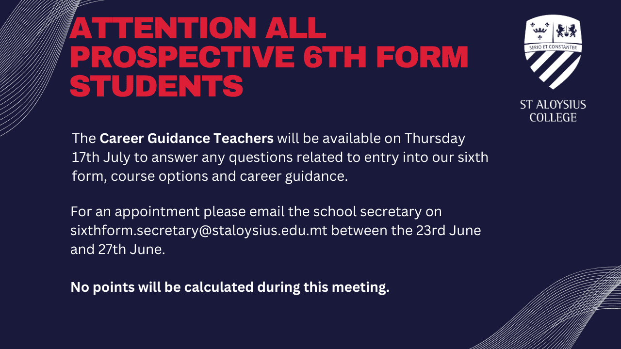 Sixth Form - St Aloysius College